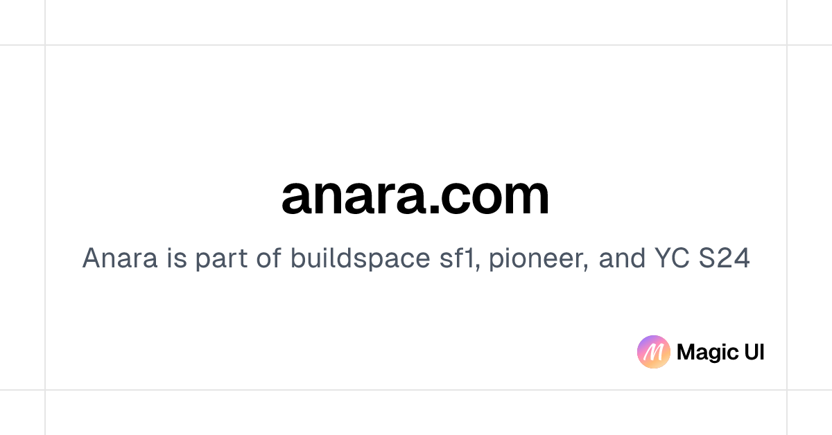 anara.com